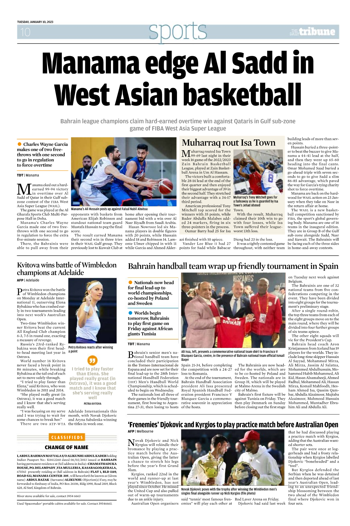 ePaper | The Daily Tribune | Bahrain